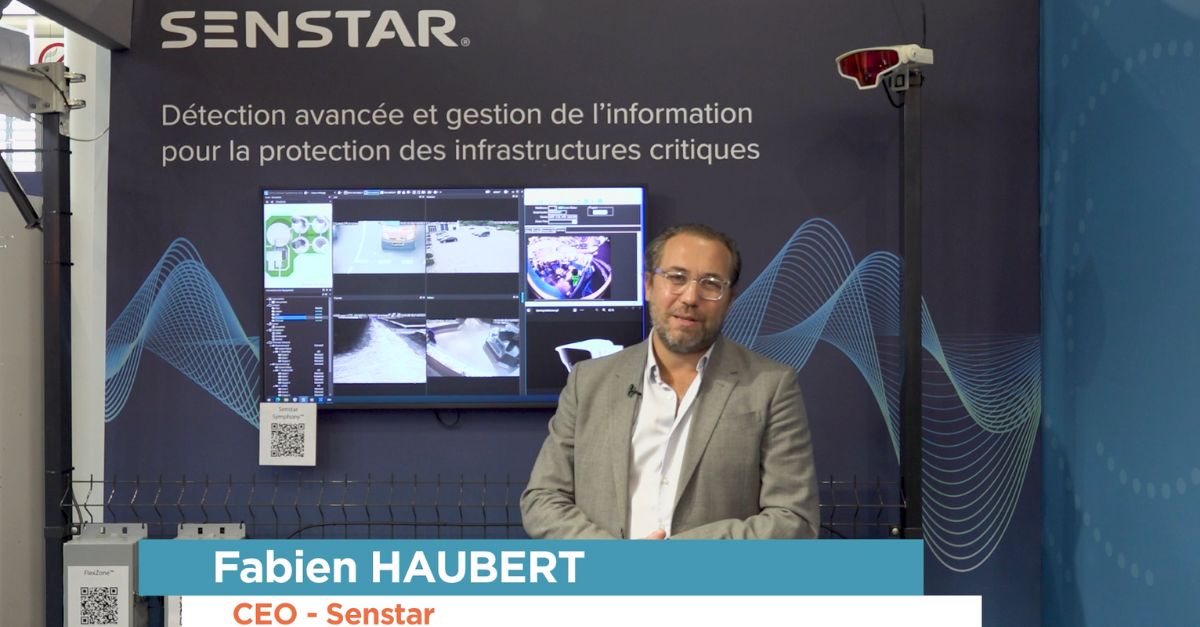 Fabien Haubert présente le nouveau Senstar MultiSensor™ - ANews Sécurité